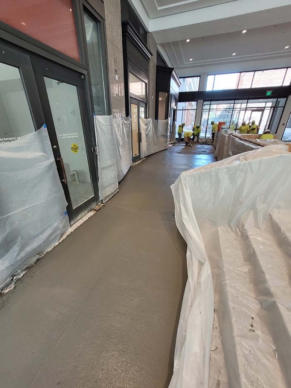 Sloped Topping Slab - Z Con Concrete | Commercial Concrete Contractor